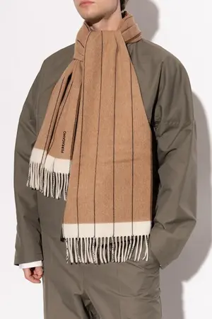 FERRAGAMO Scarf With Fringes