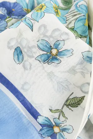 FERRAGAMO Scarf With A Floral Motif