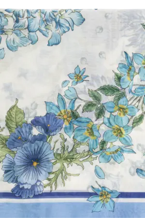 FERRAGAMO Scarf With A Floral Motif
