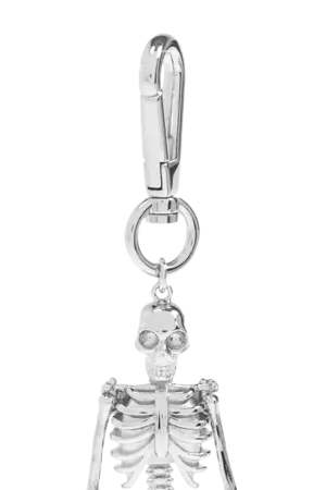 Alexander McQueen Keychain With A Skeleton Motif