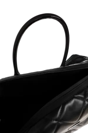 Mcm Quilted Leather Carry-on Bag
