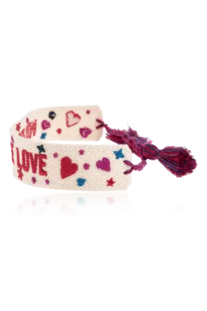 Zadig&Voltaire Embroidered Cotton Bracelet