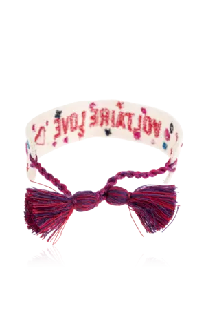 Zadig&Voltaire Embroidered Cotton Bracelet
