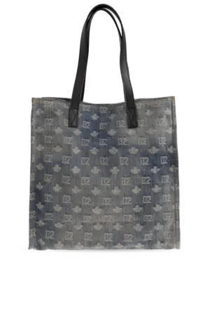 Dsquared2 Denim Bag With Monogram