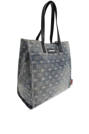 Dsquared2 Denim Bag With Monogram
