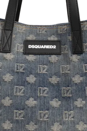Dsquared2 Denim Bag With Monogram