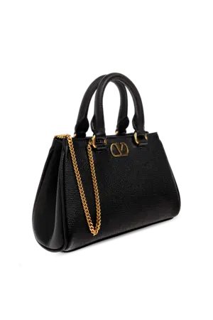Valentino Garavani Grained Leather Top Handle Bag