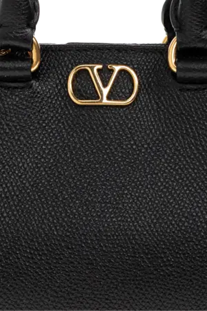 Valentino Garavani Grained Leather Top Handle Bag