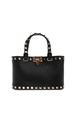 Valentino Garavani Studded Leather Bag - Black