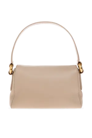 BY MALENE BIRGER Lellie' Leather Handbag With Gold Tone Fittings