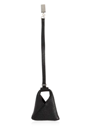 MAISON MARGIELA Leather Pendant - Black