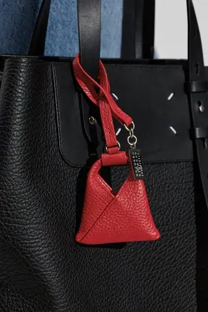 MAISON MARGIELA Leather Pendant Charm