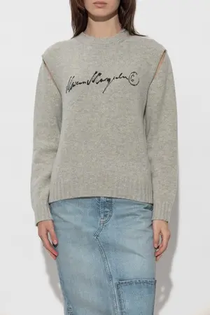 MAISON MARGIELA Logo Knit Sweater