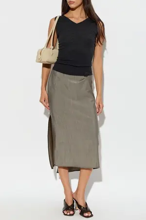 Victoria Beckham Asymmetrical Skirt With Slits