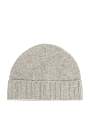 MAISON MARGIELA Embroidered Logo Wool Beanie