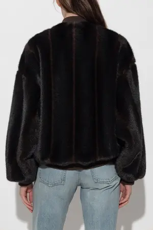 MAISON MARGIELA Furry Bomber Jacket