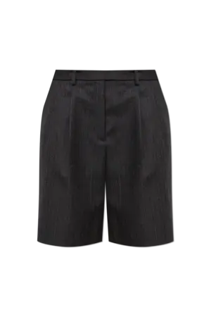 JIL SANDER Wool Shorts - Grey