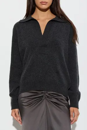 Victoria Beckham Long Sleeve Polo Shirt