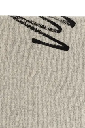 MAISON MARGIELA Wool Scarf With Logo
