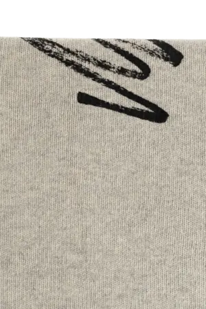 MAISON MARGIELA Wool Scarf With Logo