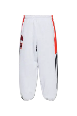 ADIDAS ORIGINALS Adidas X Willy Chavarria Oversized Trousers - Grey