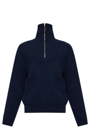 JIL SANDER Wool Sweater - Navy Blue