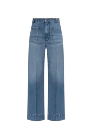 Victoria Beckham Wide-leg Jeans - Blue