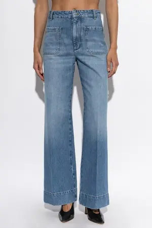 Victoria Beckham Wide-leg Jeans - Blue