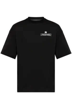 Amiri T-shirt With Print - Black