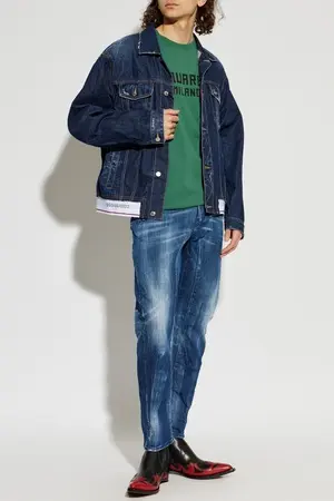 Dsquared2 T-shirt With Logo - Green
