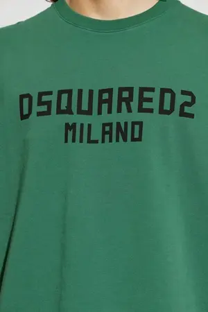 Dsquared2 T-shirt With Logo - Green