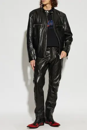 Dsquared2 Leather Trousers