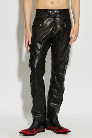 Dsquared2 Leather Trousers