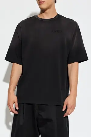 Amiri T-shirt With A Colorful Print On The Back
