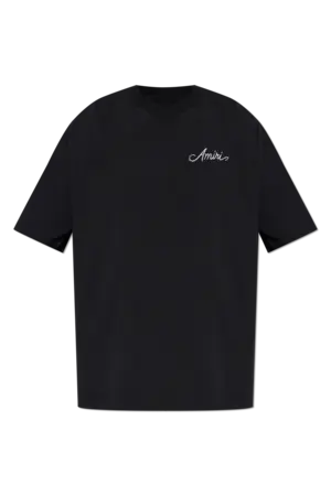 Amiri T-shirt With Back Print - Black