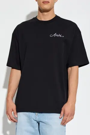 Amiri T-shirt With Back Print