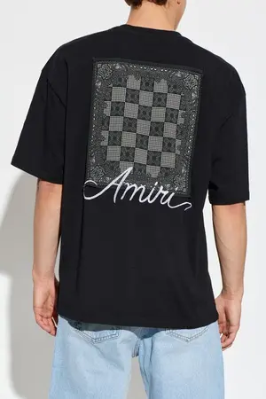 Amiri T-shirt With Back Print