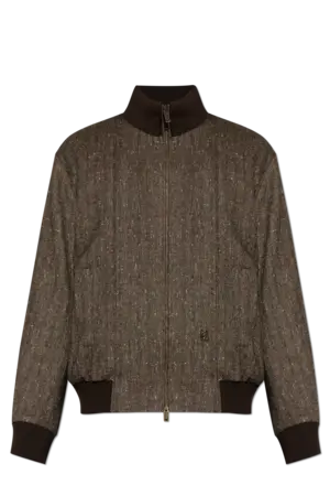 Dsquared2 Herringbone Pattern Jacket - Brown