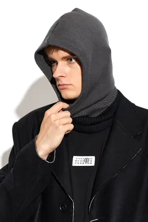 MAISON MARGIELA Knit Balaclava - Grey