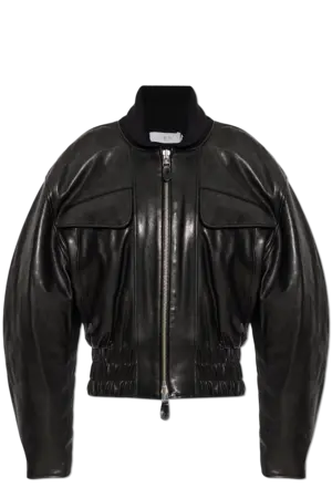 IRO PARIS Leather Jacket `dunea - Black
