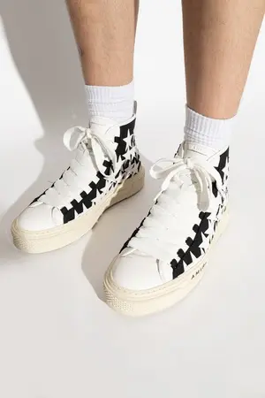 Amiri Stars Cour Hi" High Top Sneakers - Black