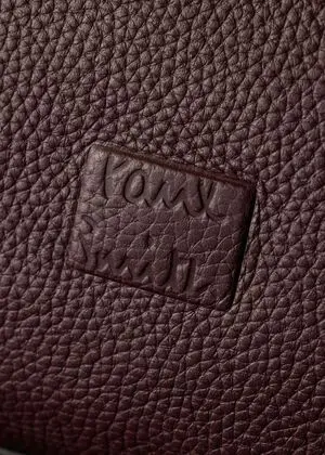 Paul Smith Burgundy Leather Backpack