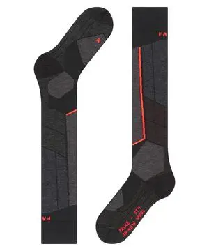 Falke St4 Wool Ski Touring Socks - Black