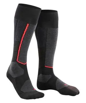 Falke St4 Wool Ski Touring Socks - Black