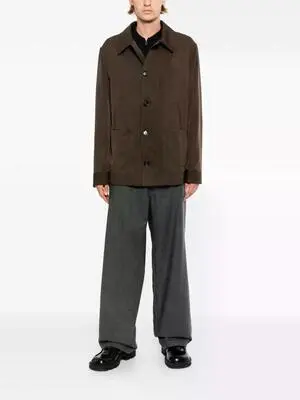 Brioni Silk Buttoned-cuff Jacket