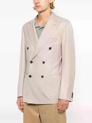 Brioni Double-breasted Peak-lapel Jacket