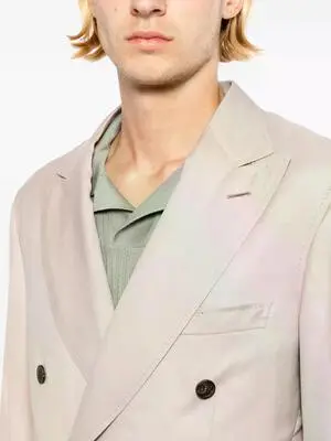 Brioni Double-breasted Peak-lapel Jacket