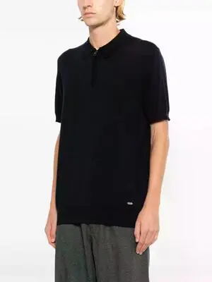 Brioni Zip-fastening Short-sleeve Polo Shirt