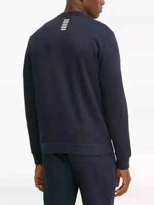 EA7 Logo Crew-neck Sweatshirt