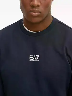EA7 Logo Crew-neck Sweatshirt